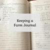 Keeping a Farm Journal - The Cape Coop