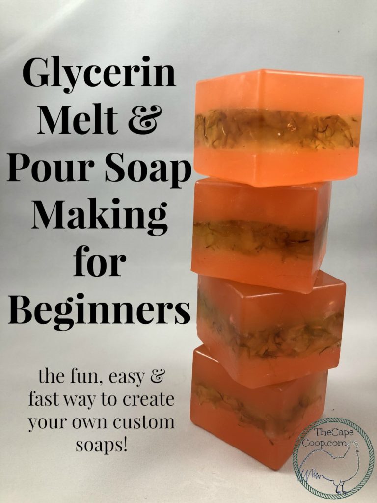 Make your own soap! Cold process soap making